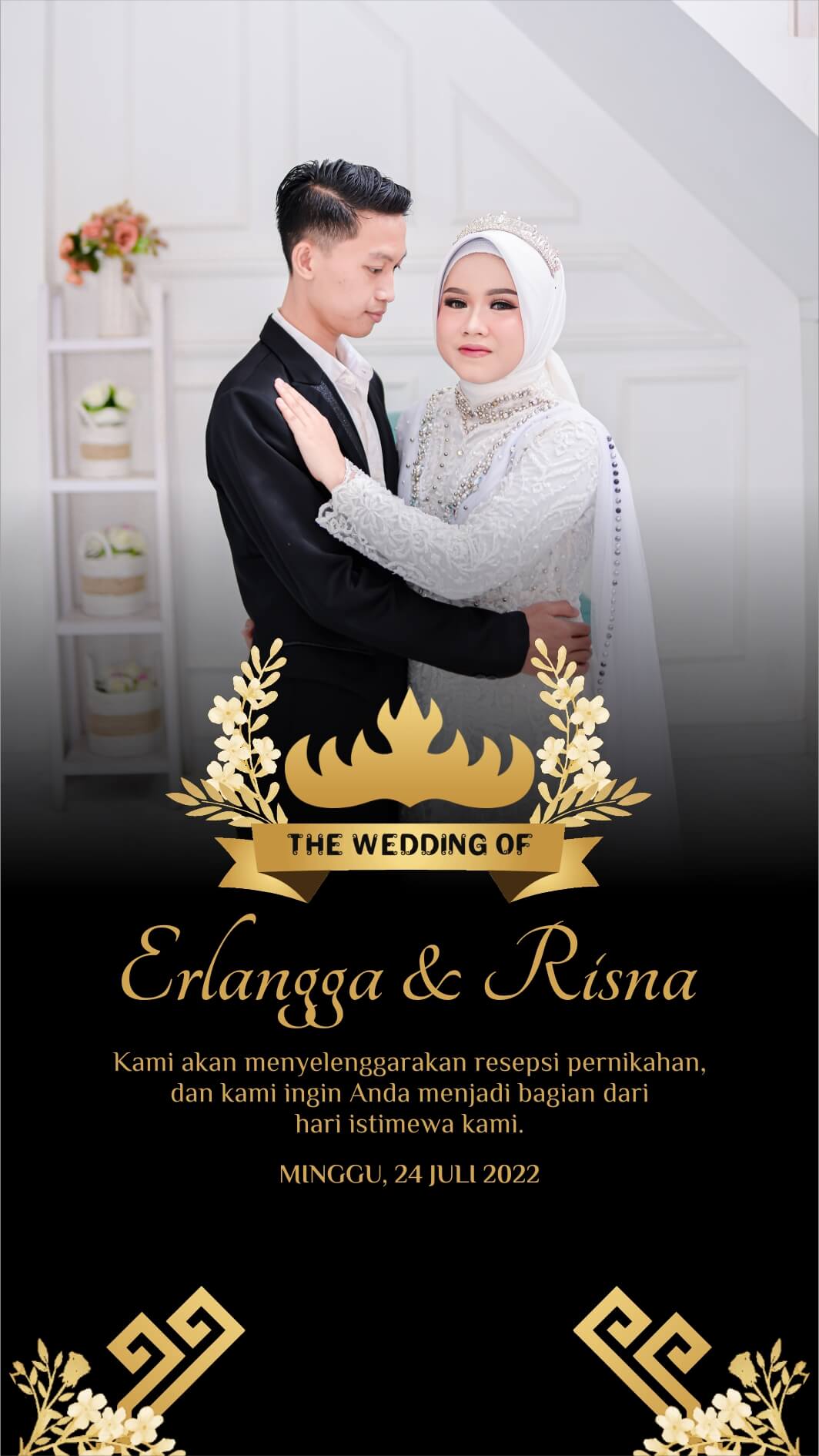 The Wedding of Erlangga & Risna || Invitemu.com