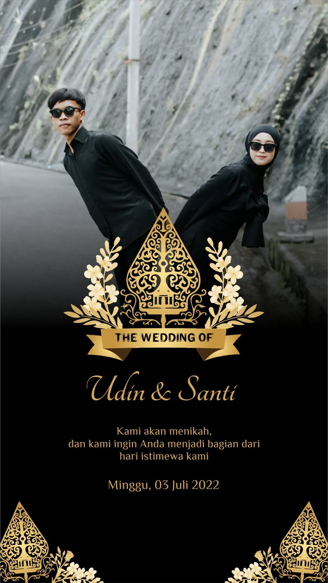 The Wedding of Udin & Santi || invitemu.com